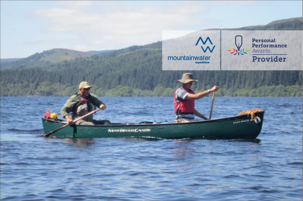 Canoe Award | Mountain Water Expeditions, Water Based Courses